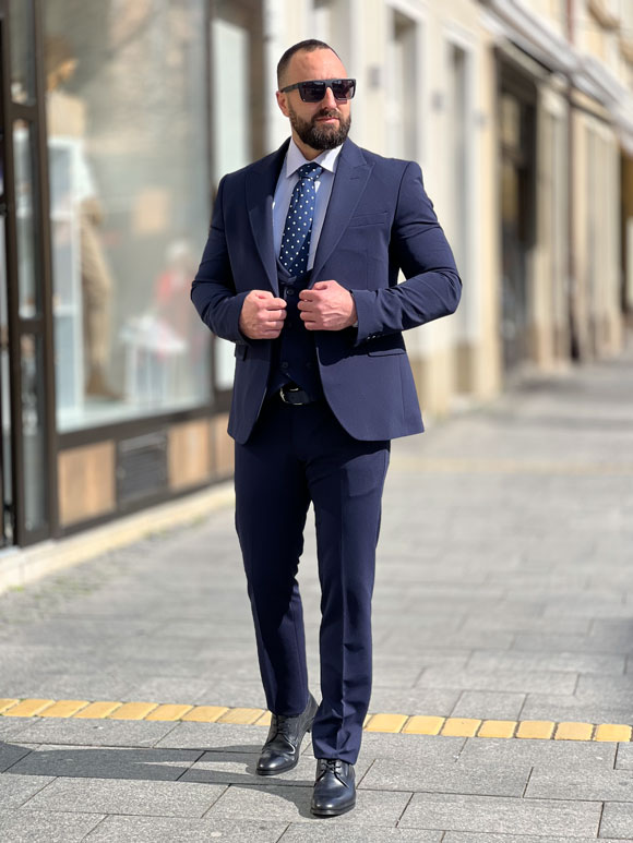 Muško odelo Teget – Butici Plus